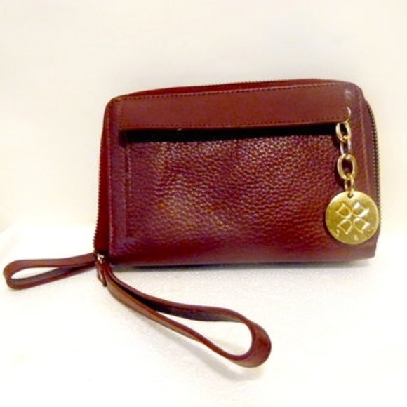 Naturalizer | Bags | Naturalizer Burgundy Color Pebble Leather Double ...